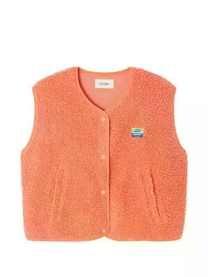 American Vintage Sleeveless Shearling-effect Jacket