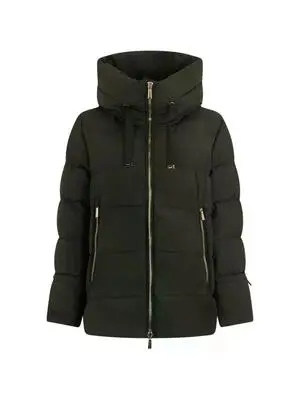 MOORER Padded Hooded Jacket - Green