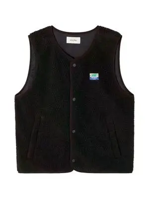 American Vintage Hokton Faux-shearling Gilet - Brown