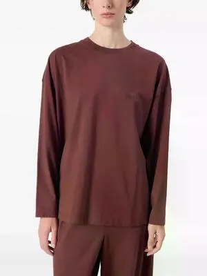 American Vintage Long Sleeve Logo T-shirt