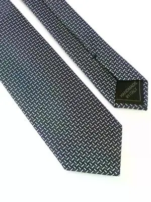 Brioni Geometric-pattern Silk Tie