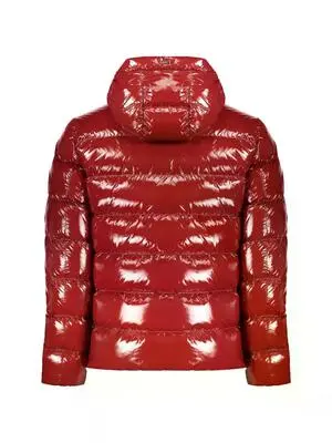 Herno Hooded Down Jacket With Glossy Finish