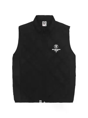 AAPE BY *A BATHING APE Quilted Down-filled Gilet