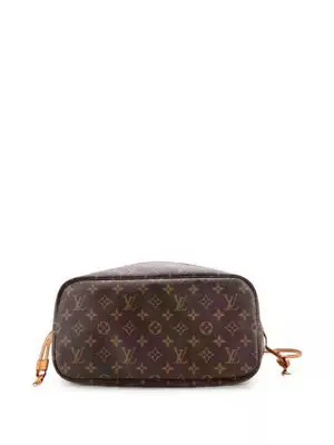 LOUIS VUITTON Neverfull Mm Monogram Canvas Tote Bag - Brown