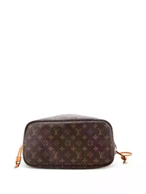 LOUIS VUITTON Neverfull Mm Monogram Canvas Tote Bag - Brown
