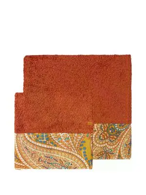 Etro Paisley-print Terry-cloth Towels