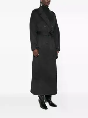 THE DYNAMIS STUDIO Double-breasted Belted Coat