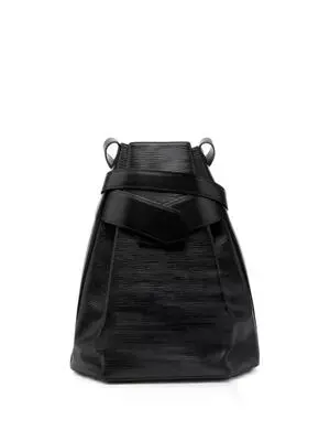 LOUIS VUITTON Louis Vuitton Epi Sac D'Epaule GM Bucket Bag Black