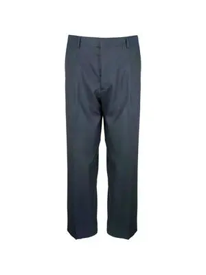 COSTUMEIN Pleated Straight-leg Trousers - Blue
