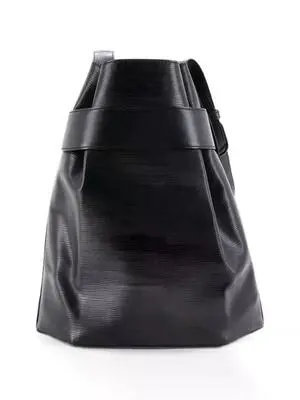 LOUIS VUITTON Vintage Sac D'epaule Handbag Epi Leather Gm Bucket Bag - Black