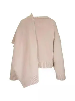 ALTUZARRA Altuzarra Palmer Asymmetric Draped Sweater