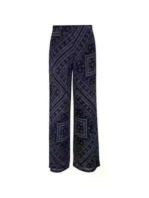 Veronica Beard Hadria Paisley-print Trousers