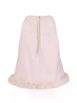 Dorothee Schumacher Sleeveless Feather-trim Top