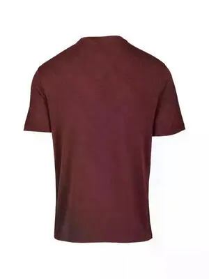 MAURIZIO BALDASSARI Linate Crew-neck Short-sleeve T-shirt - Brown