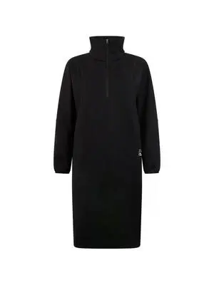 Herno Quarter-zip Long-sleeve Midi Dress