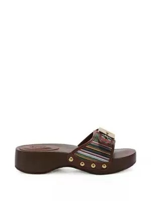 DR. SCHOLL'S SHOES Pescura Platform Sandals - Brown