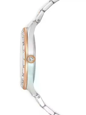 SWAROVSKI Matrix Crystal-embellished-bezel 40mm Watch
