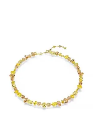 SWAROVSKI Gema Crystal-embellished Necklace - Gold
