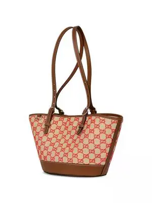 Gucci Small Gg Canvas Tote Bag - Neutrals