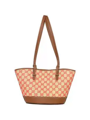 Gucci Small Gg Canvas Tote Bag - Neutrals