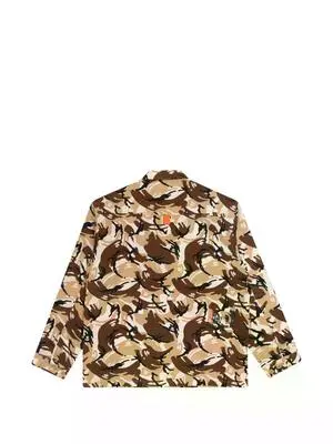 AAPE BY *A BATHING APE Somewhere Camouflage-print Shirt