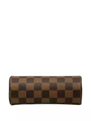 LOUIS VUITTON 1990-2020 Damier Ebene Papillon Pochette Handbag