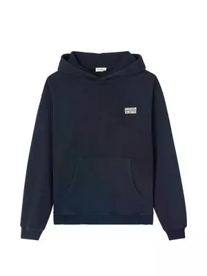 American Vintage Logo Print Hoodie