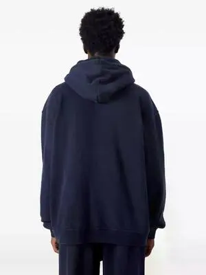 American Vintage Logo Print Hoodie