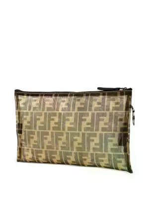 Fendi Zucca Mesh Clutch Bag
