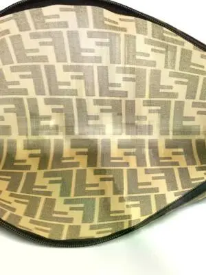 Fendi Zucca Mesh Clutch Bag