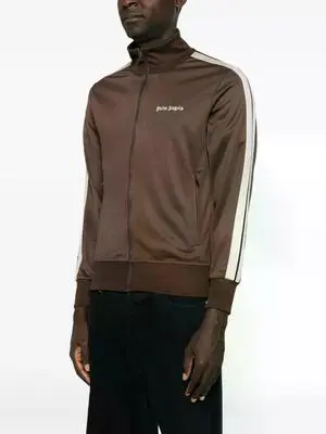 Palm Angels Logo-print Side-stripe Track Jacket