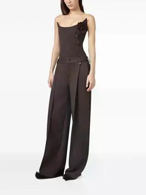 Giuseppe Di Morabito Floral-detail Corset Top