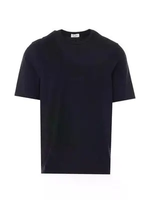 Saint Laurent Logo-embroidered T-shirt