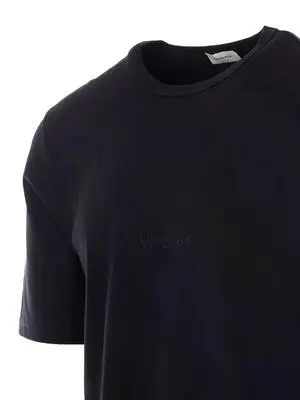 Saint Laurent Logo-embroidered T-shirt