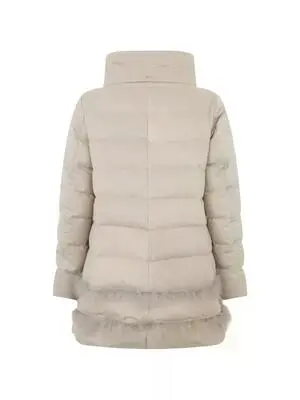 Herno Quilted Puffer Jacket With High Neck