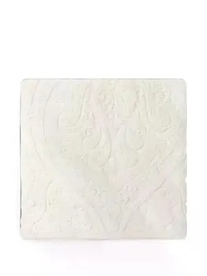 Etro Paisley Jacquard Bath Towel - White