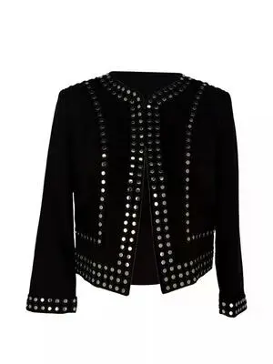 MICHAEL KORS Studded Open-front Blazer