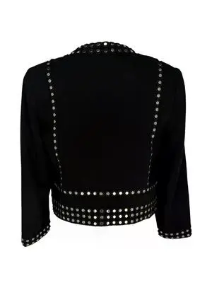 Michael Kors Studded Open-front Blazer
