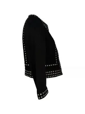 Michael Kors Studded Open-front Blazer