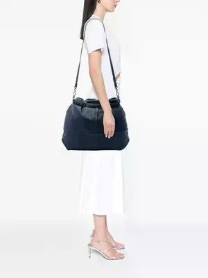 Bottega Veneta 2012-2026 Intrecciato Trimmed Cervo Satchel