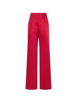 Alberta Ferretti Palazzo Pants - Red
