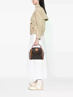 LOUIS VUITTON Monogram Marais Mm Handbag - Brown