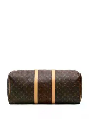 LOUIS VUITTON 2017 Monogram Keepall 55 Travel Bag