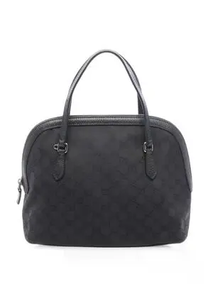 Gucci Gg Medium Dome Satchel - Black