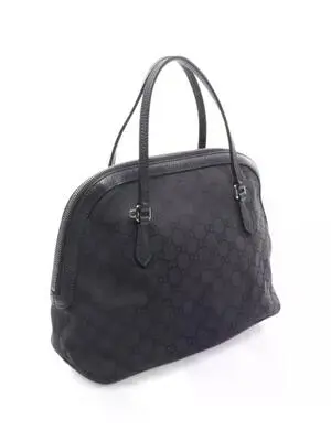 Gucci Gg Medium Dome Satchel - Black