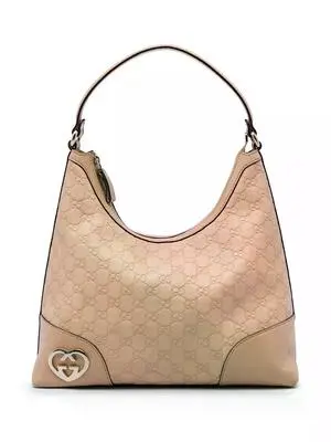 Gucci 2016-2026 Guccissima Lovely Shoulder Bag - Neutrals
