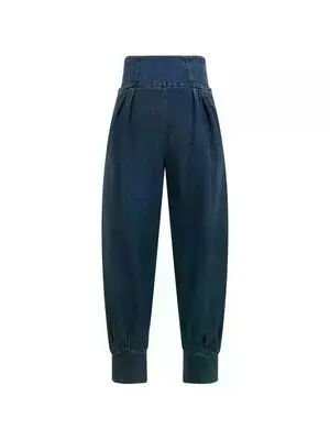 Alberta Ferretti Pleated Jeans