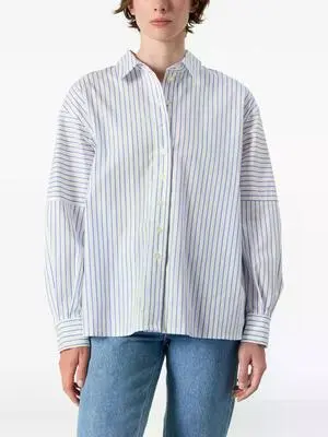 American Vintage Nurway Striped Poplin Shirt
