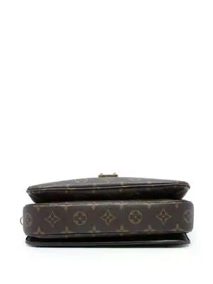 LOUIS VUITTON 2021 Monogram Pochette Metis Satchel