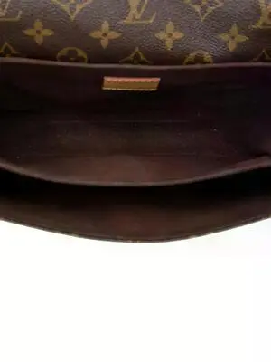LOUIS VUITTON 2021 Monogram Pochette Metis Satchel